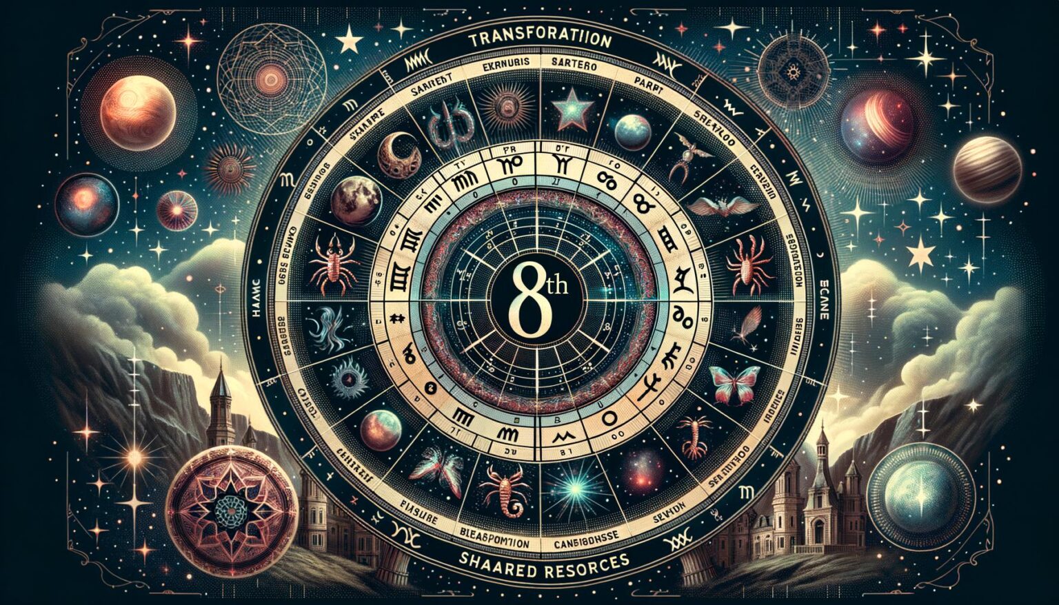 Casa 8 Astrologia Significato | Astrologia Per Tutti